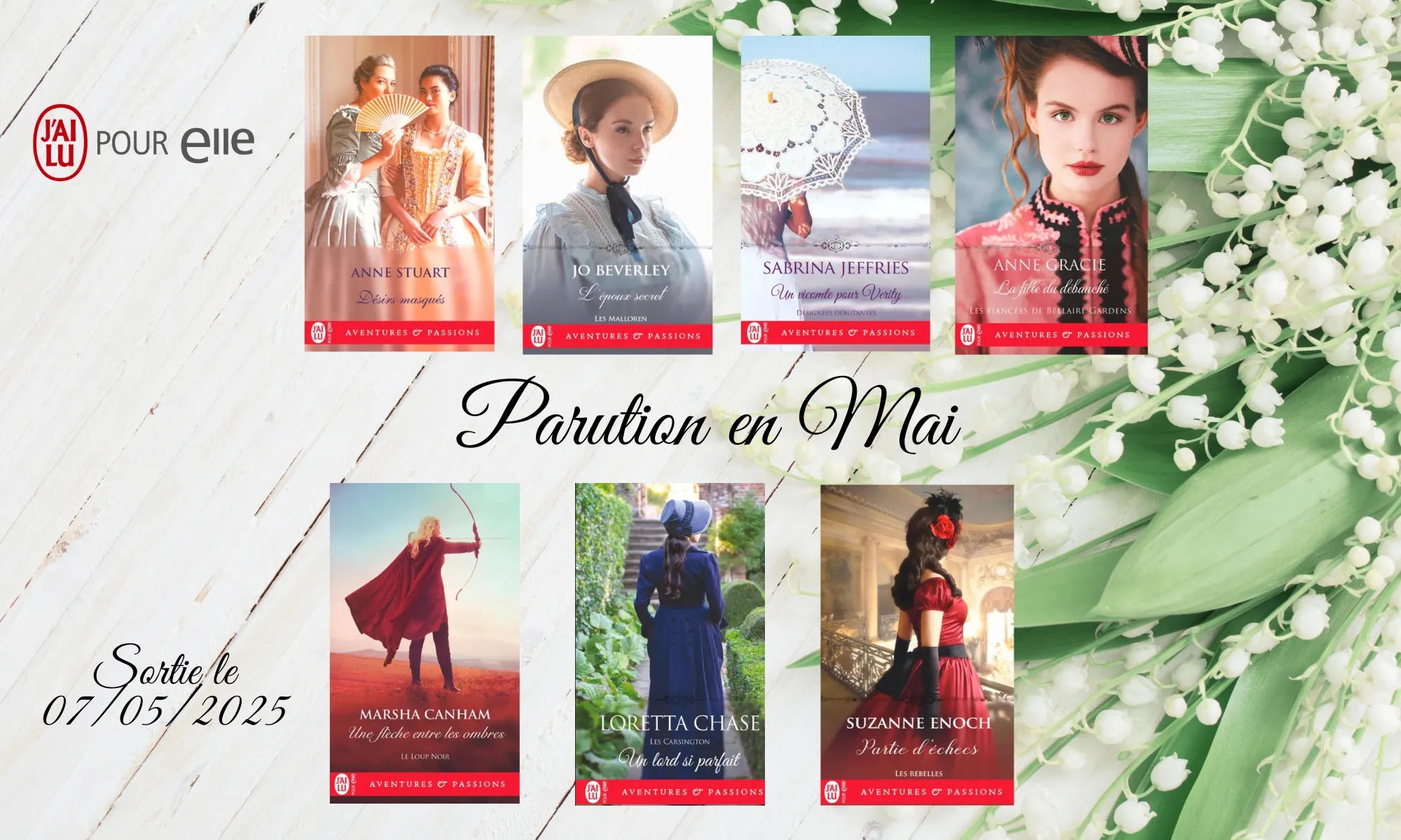 Parutions J'ai lu pour elle Mai